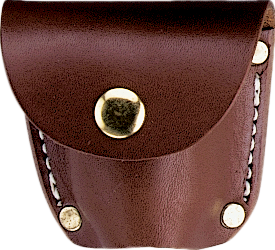 Triple K Leather Belt-Style Cylinder Pouch for Black Powder Revolvers ...
